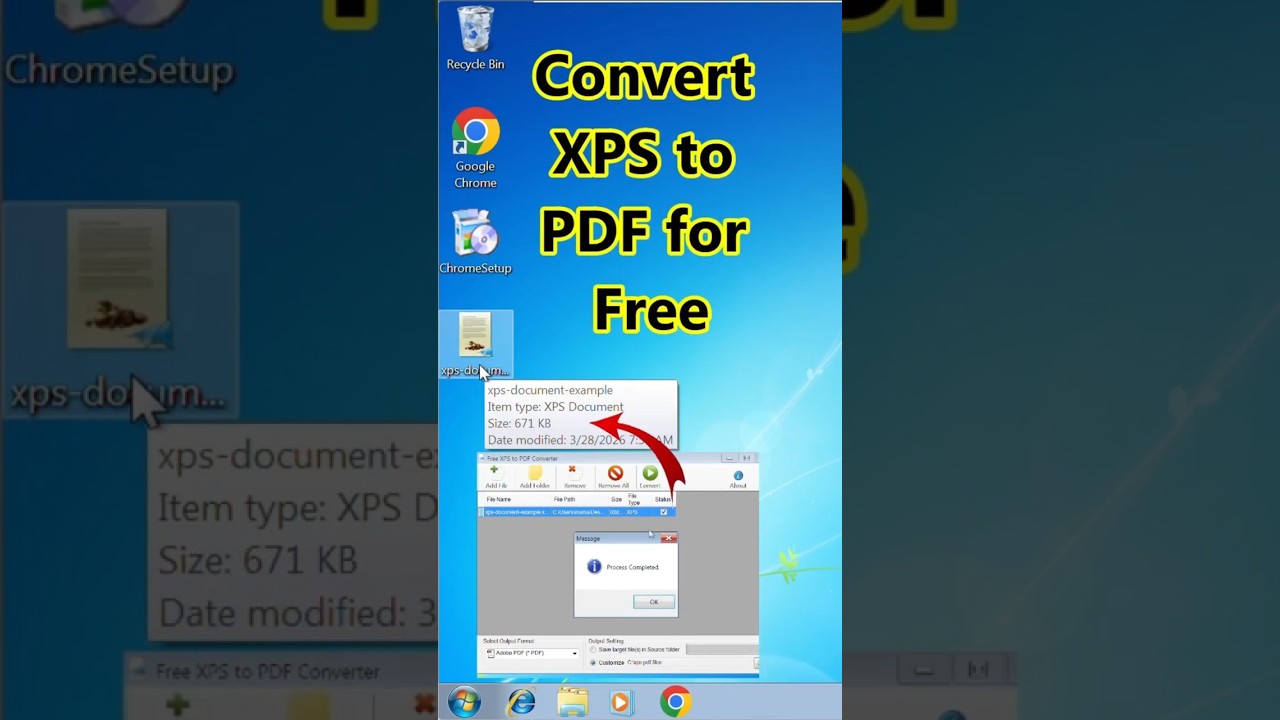 How to Convert XPS to PDF for Free 2026 Tutorial