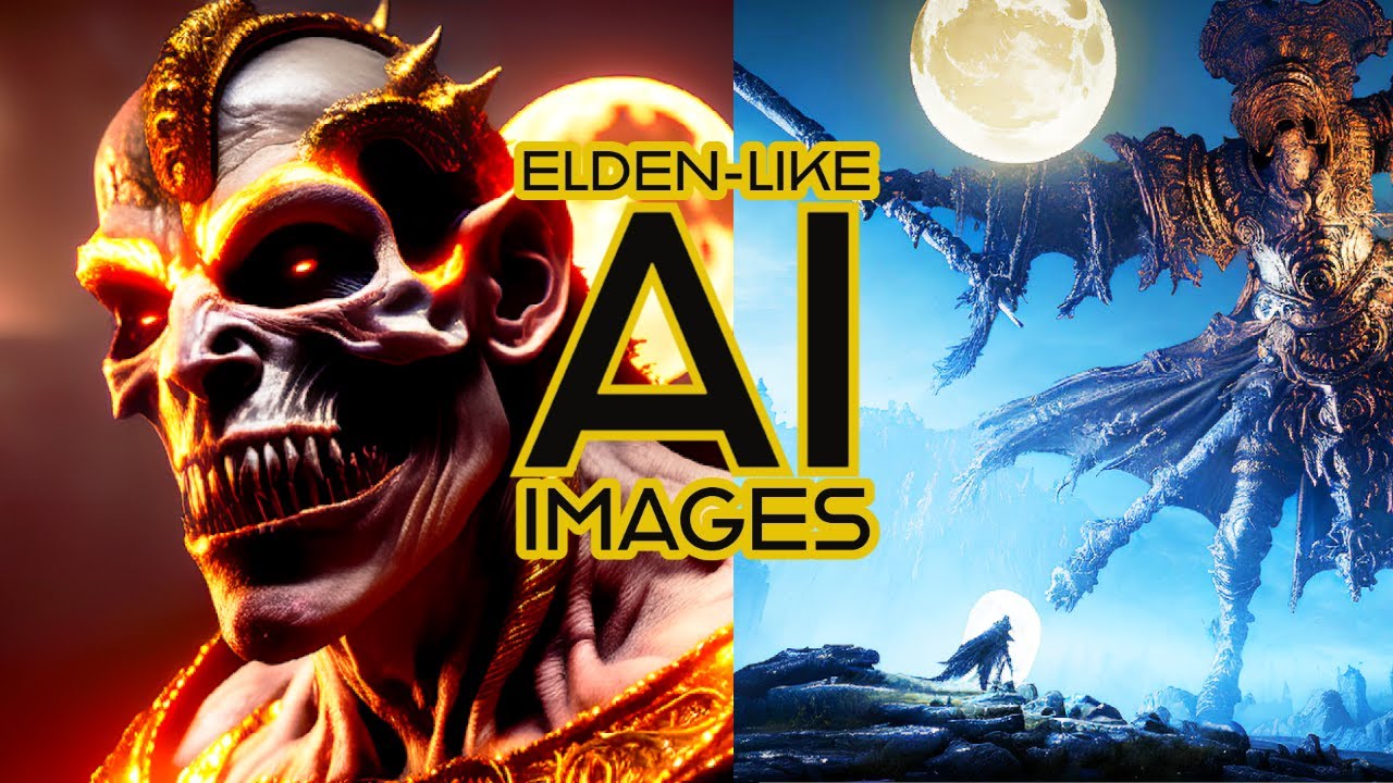 DESIGNING Elden Ring 2 - Using FREE AI Diffusion