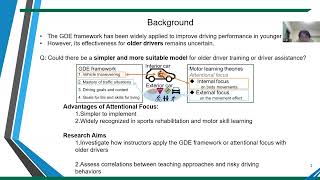 Exploring a Safe-Driving Instruction Framework for Older Drivers Based ...