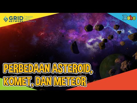 Perbedaan Asteroid, Komet, dan Meteor - Fakta Menarik
