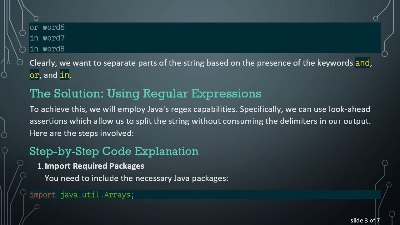 How to Split a String Based on Multiple Patterns in Java