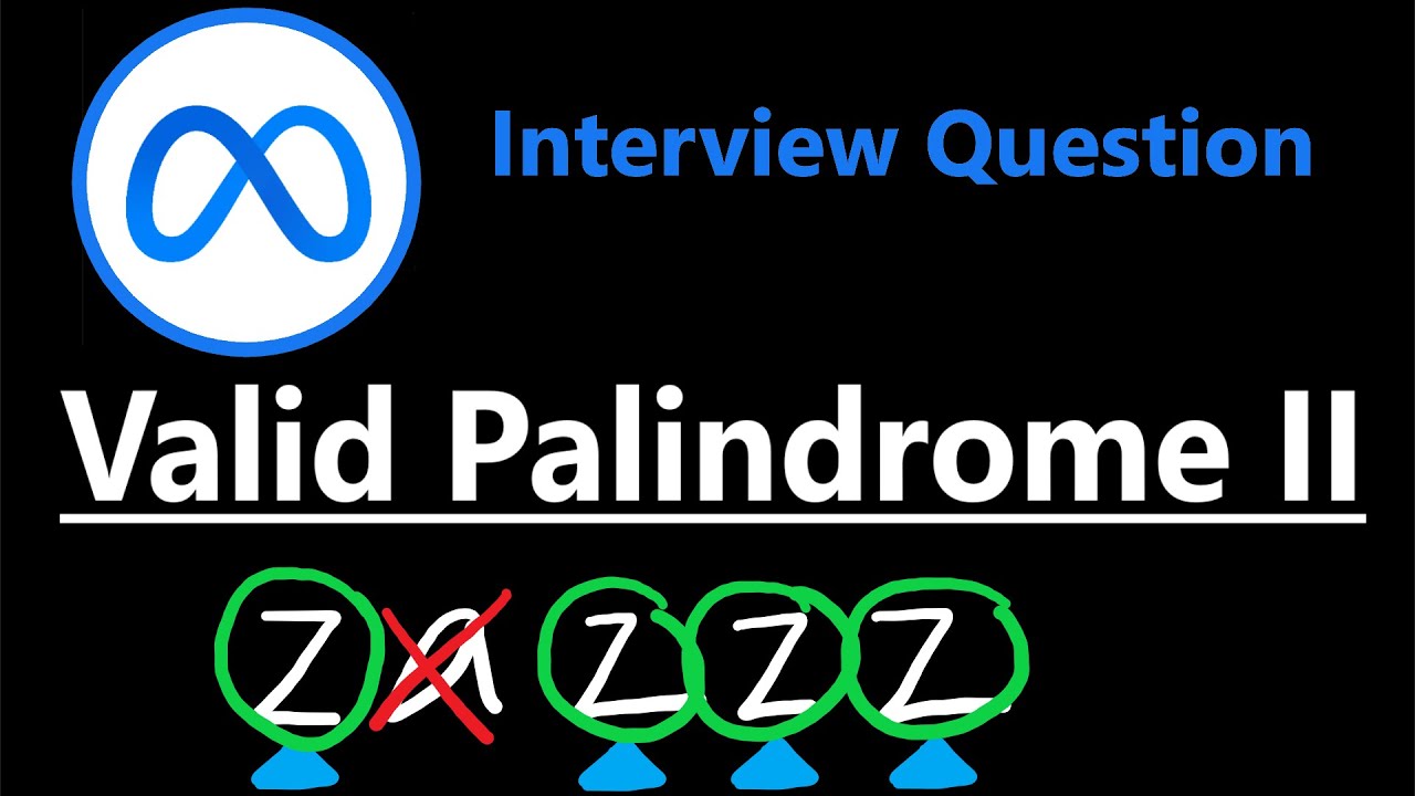 Valid Palindrome II - Leetcode 680 - Python