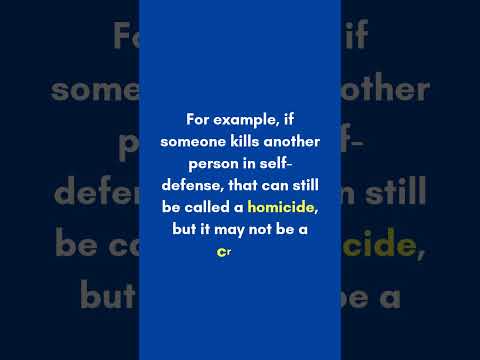 What Is Homicide? The English Word You Should NEVER Use Casually#learnenglish #new #tiktok