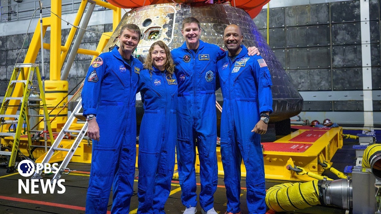 WATCH: Artemis II astronauts discuss their historic moon mission after returning to Earth