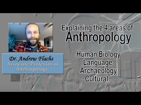 Understanding humanity: Dr. Andrew Flachs explains the four areas of anthropology.