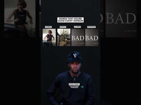 Songs That Sound Good Every Version: Taylor Swift "Down Bad" #shorts #music #taylorswift
