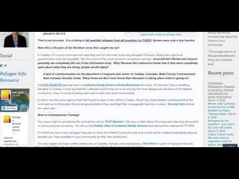 Secret Refugee Admissions Program in America