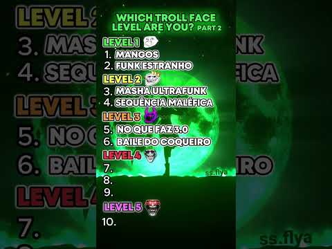 Which troll face level are you?π±Part 2