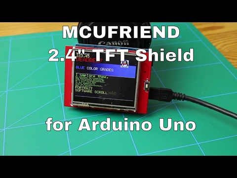 2.4" MCUFRIEND TFT Shield for Arduino UNO R3 | From ICStation.com