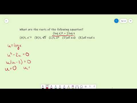 Cracking the GRE Math Subject Test - Precalculus #18 (Easy+)