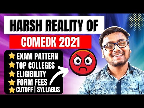 Should You Give this COMEDK Exam or NOT? | COMEDK 2021 EXAM DATE