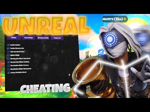 Legit CHEATING with Crazy SOFTAIM in FORTNITE...