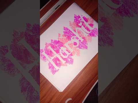 Comment your name#youtubeshort #shorts #art #tanuja