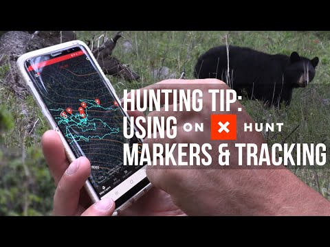 Find a Wounded Animal - How To Use Markers and Tracking onXhunt App