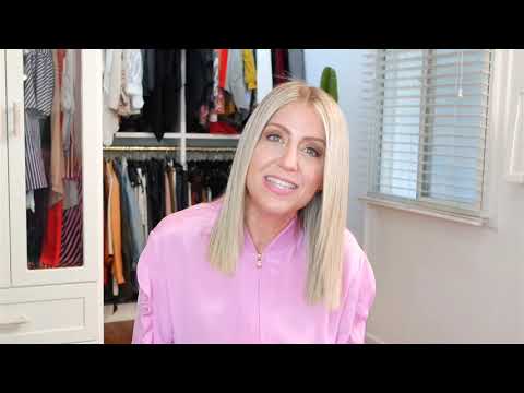 Spring Fashion with Lindsay Albanese - Clear Cat Eye Glasses