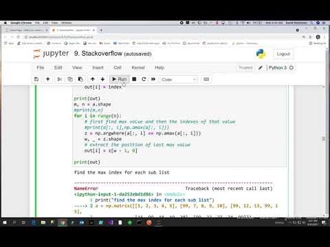 Python - How to find the max value in a sub list and its index value
