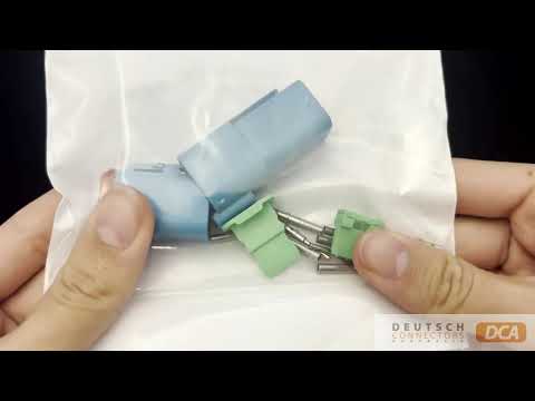 Deutsch DT6-1-BLU DT Series 6 Pin Blue Connector Kit | Deutsch Connectors