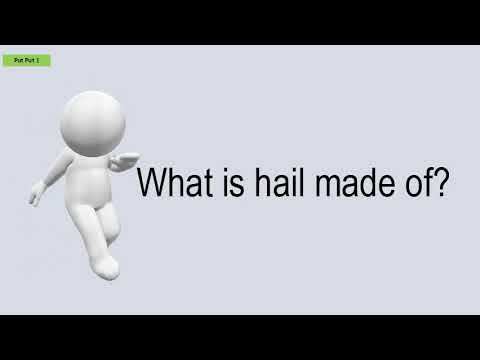 What Is Hail Made Of?