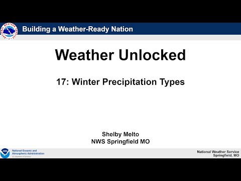Weather Unlocked: Winter Precipitation Types