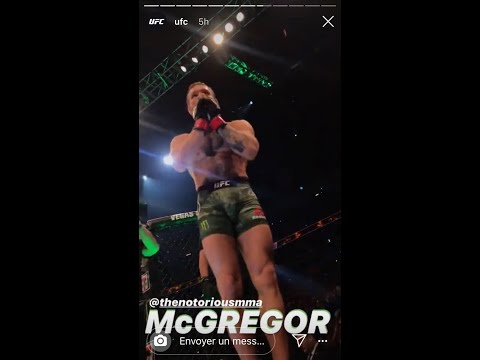 UFC 246 - McGregor vs Cerrone 📸 UFC Fight Night Instagram Story 📸