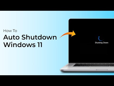 How to Auto Shutdown Windows 11 (PC or Laptop)?