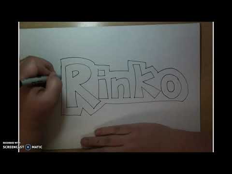 Block letter names