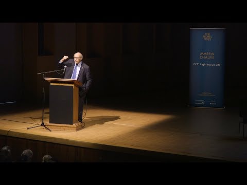 ‘GFP: Lighting Up Life’ lecture by Martin Chalfie, Nobel Prize in Chemistry 2008
