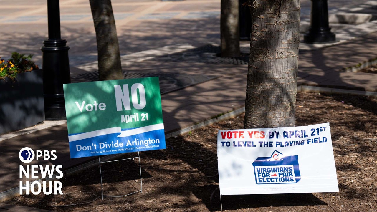 Redistricting battle reaches Virginia as voters weigh new congressional map