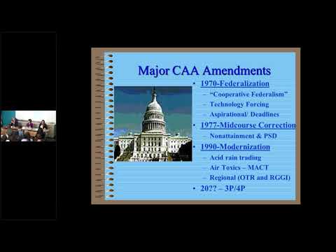 Basics of the Clean Air Act (ELI Summer School, 2019)