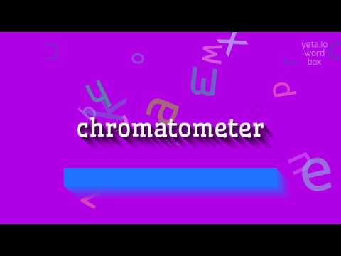 How to say "chromatometer"! (High Quality Voices)