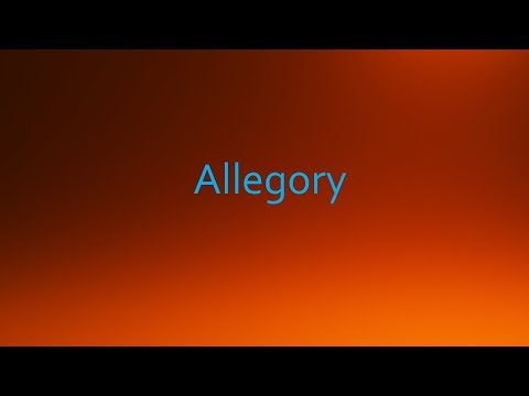 Vocabulary Word of the Day - Allegory