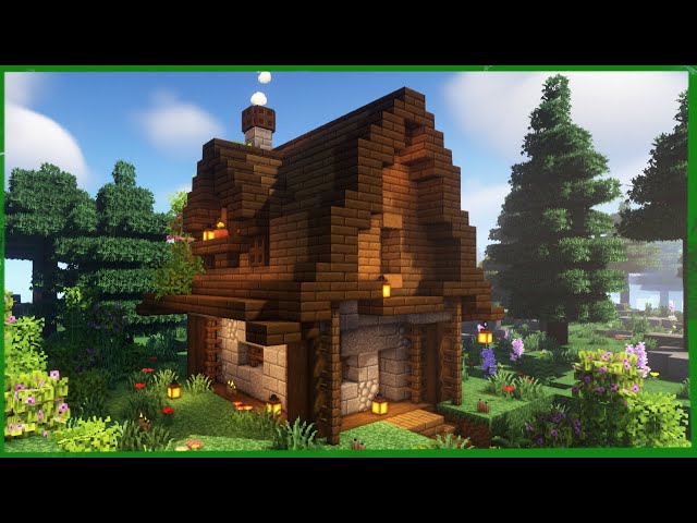 How to build a Stone House Minecraft Map