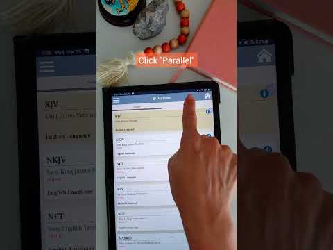 How to Read Two Translations Side by Side Using Blue Letter Bible App
