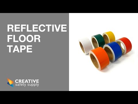 Reflective Floor Tape - Safety Even in Low Light Conditions