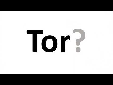 How to Pronounce Tor