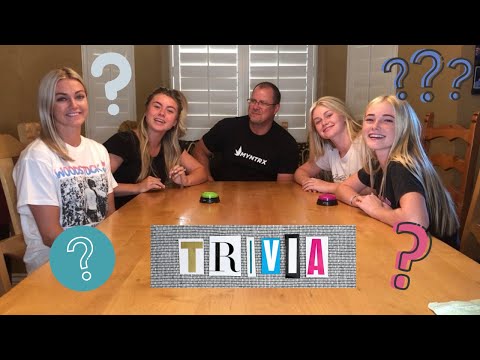 FOUR BLONDES PLAY TRIVIA...