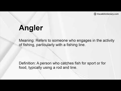 Angler Meaning