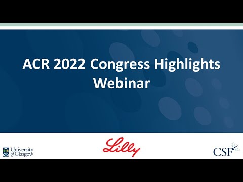 ACR 2022 Congress Highlights Webinar