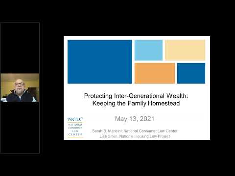 TRAINING Using Successor in Interest to Save the Family Home