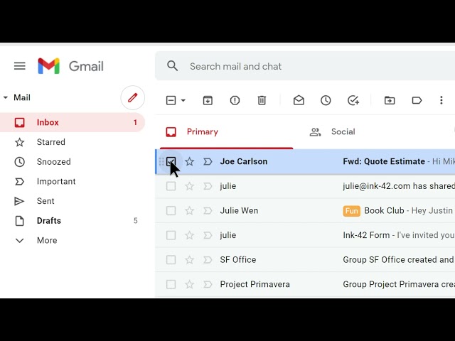 Gmail inbox organizing tips to manage email clutter