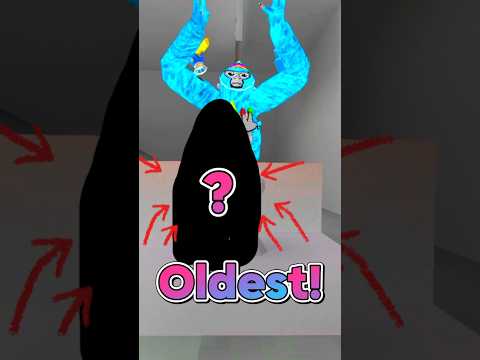 My Oldest Gorilla Tag Cosmetics! 😧 #gorillatag #vr #shorts