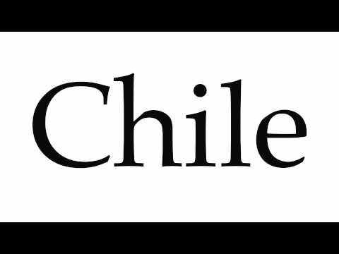How to Pronounce Chile
