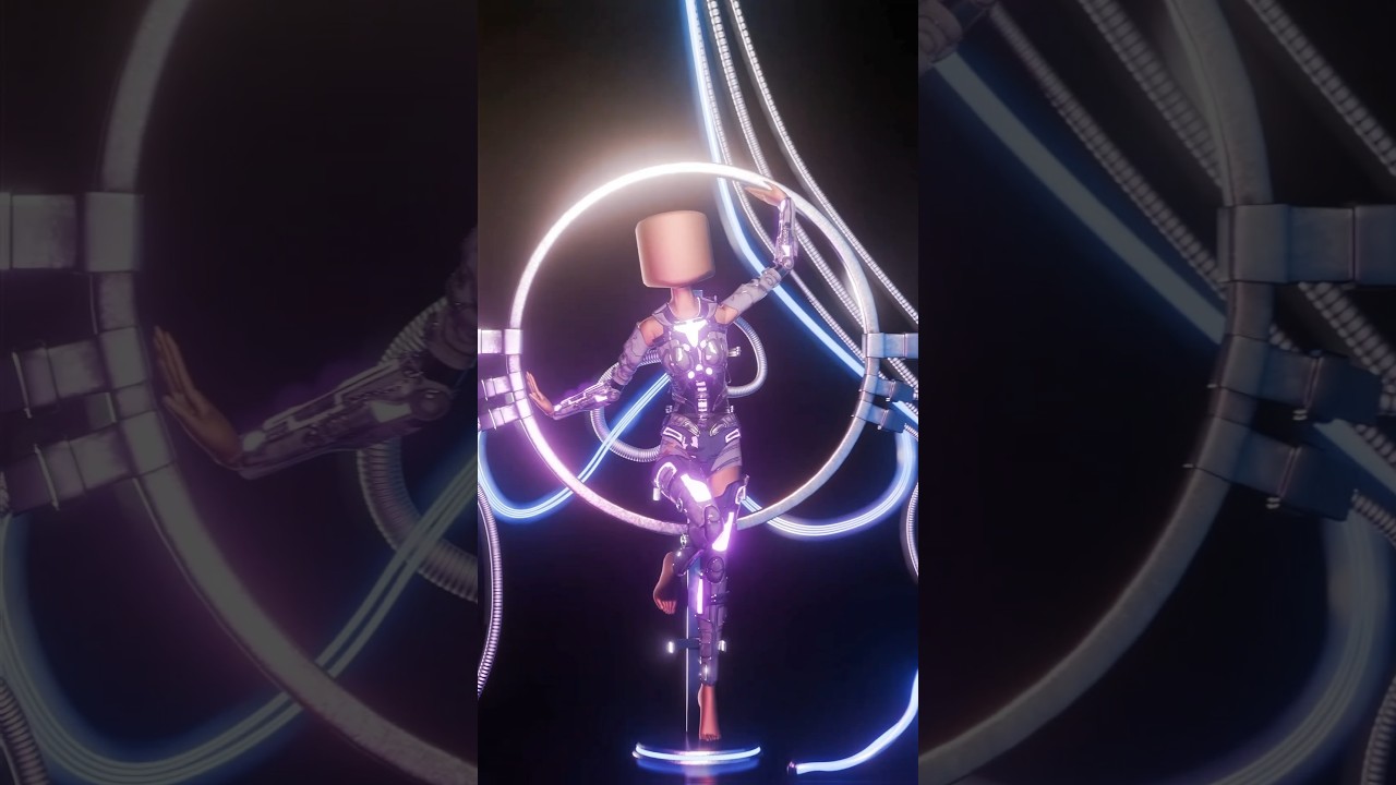 Did someone say futuristic cyberpunk style? 🤖 ✨ #DressToImpress #PetalUpdate