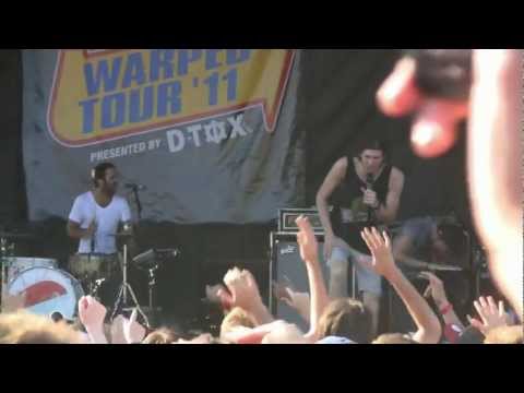 3OH!3 @ Warped Tour- "Don't Trust Me" (HD) Live in Montreal on July 16, 2011