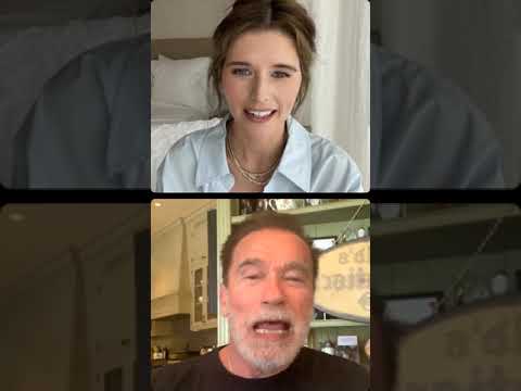 Arnold Schwarzenegger & Katherine Schwarzenegger Instagram Live sub español
