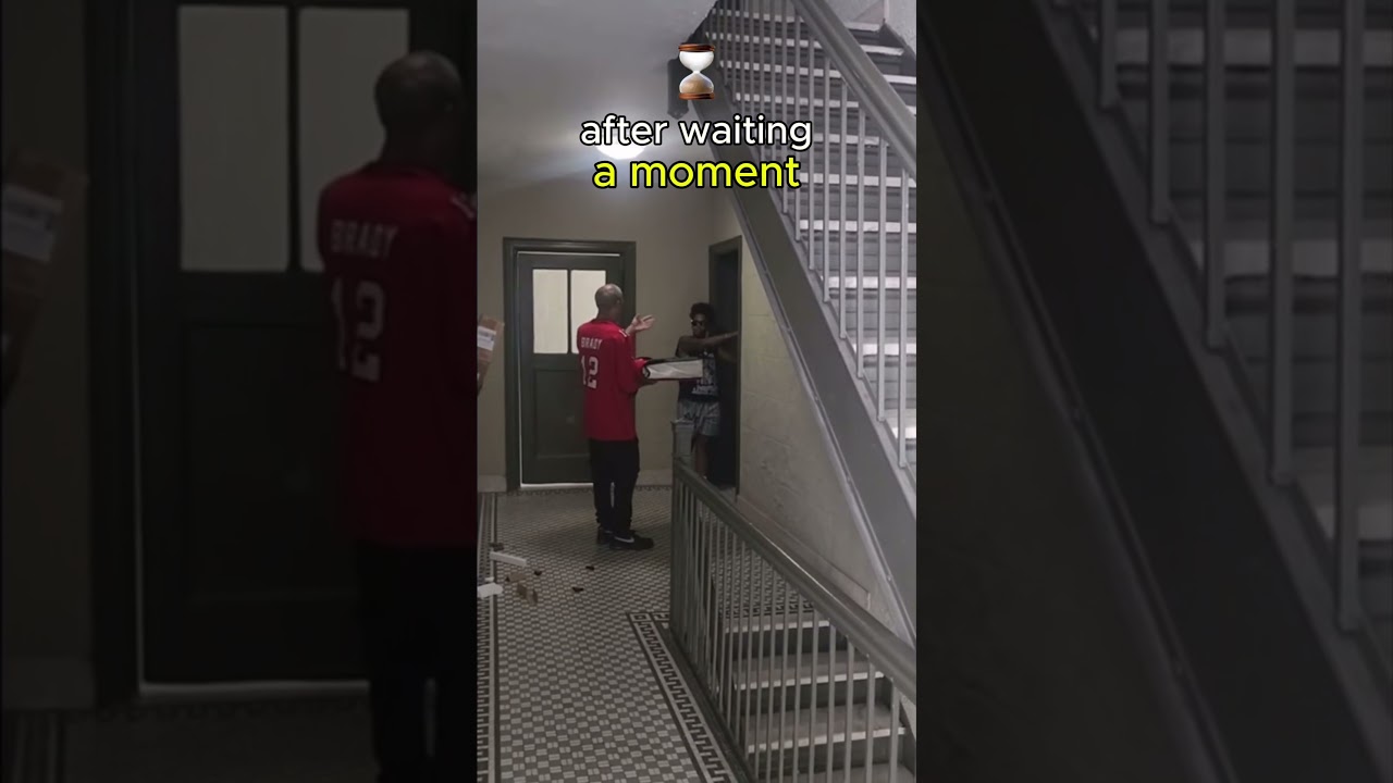 Angry Neighbor Flips Out Over Pizza Delivery #shorts