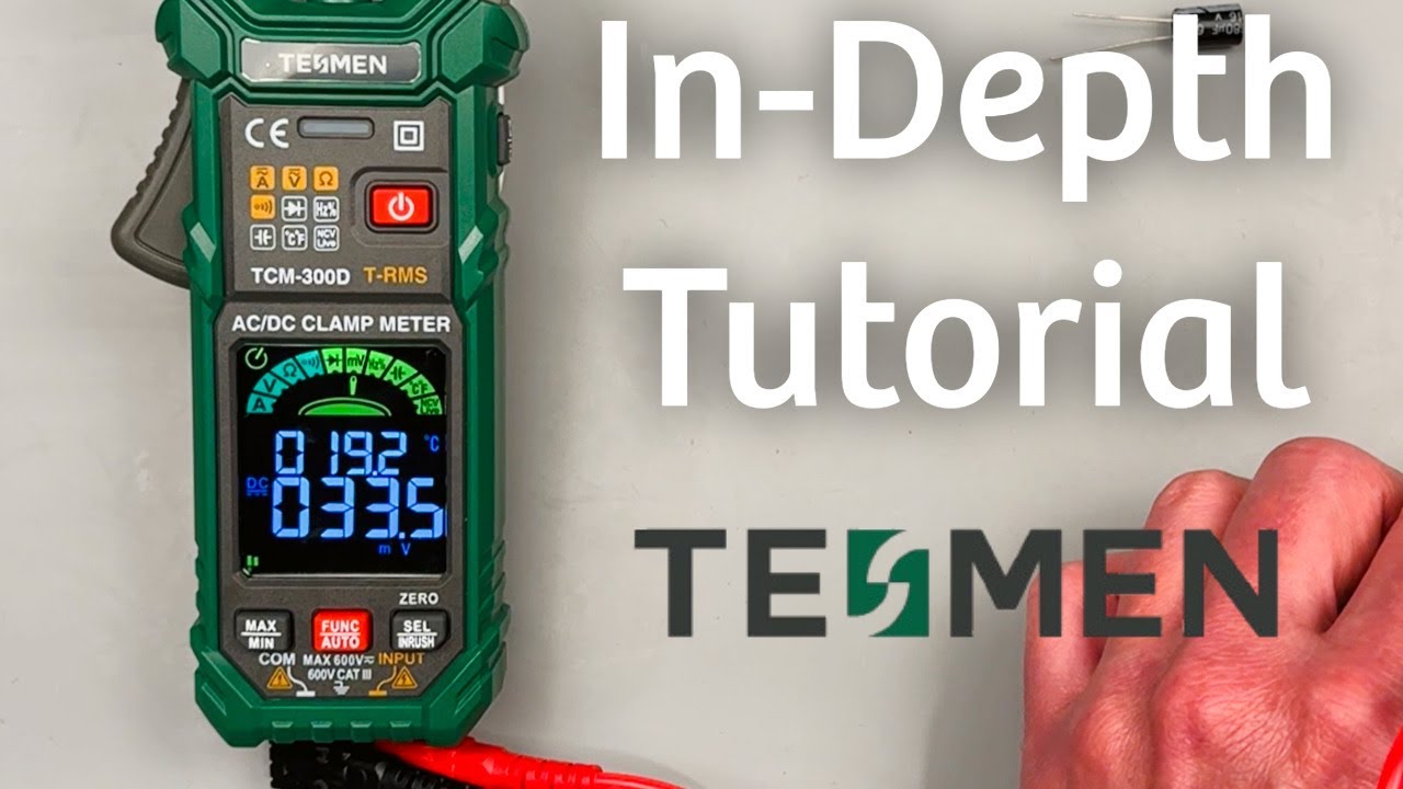 👋 How to Use the Tesmen TCM-300D Multimeter Amp Clamp | The FULL Tutorial & Functions Guide