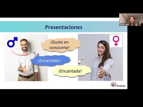 Sample Spanish Classes – WeSpeak Idiomas