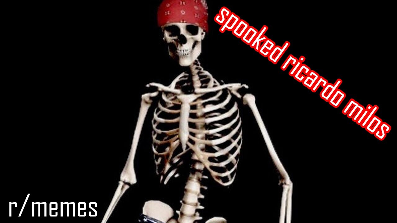 r/memes | Spooked Ricardo Milos (Spocktober)