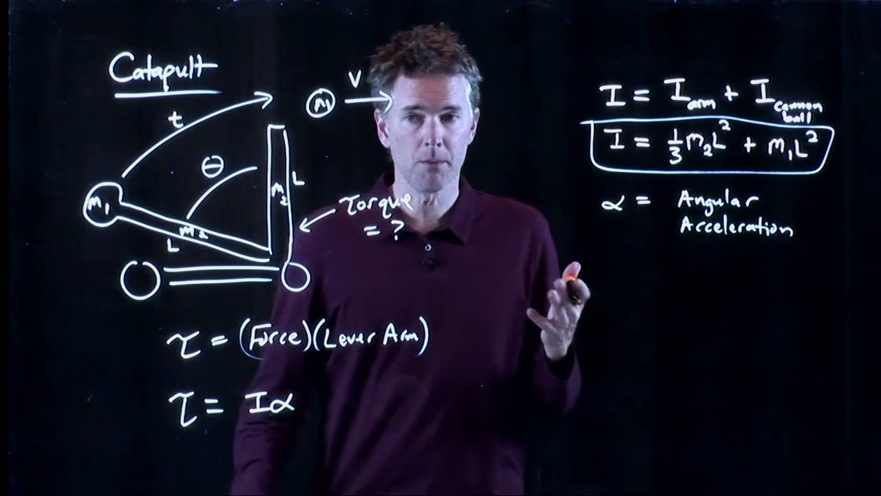 Torque and the Catapult | Physics with Professor Matt Anderson | M12-07